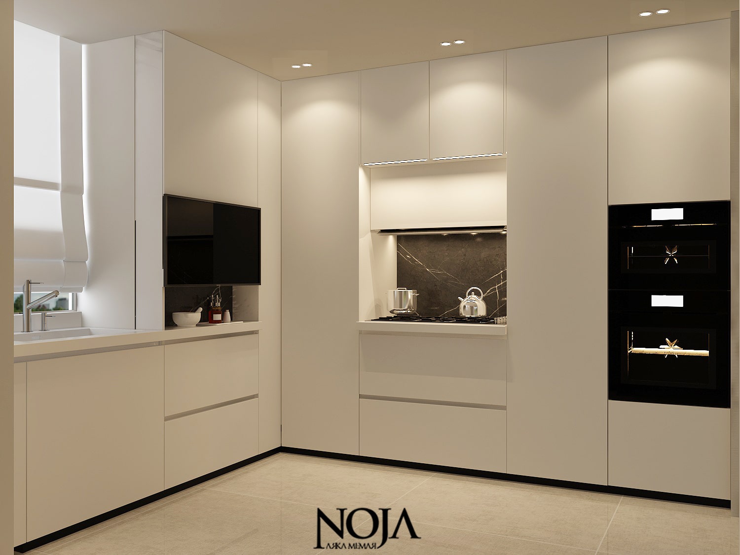 طراحی و اجرای دکوراسیون مسکونی 160 متری در نیاوران دکوراسیون داخلی و